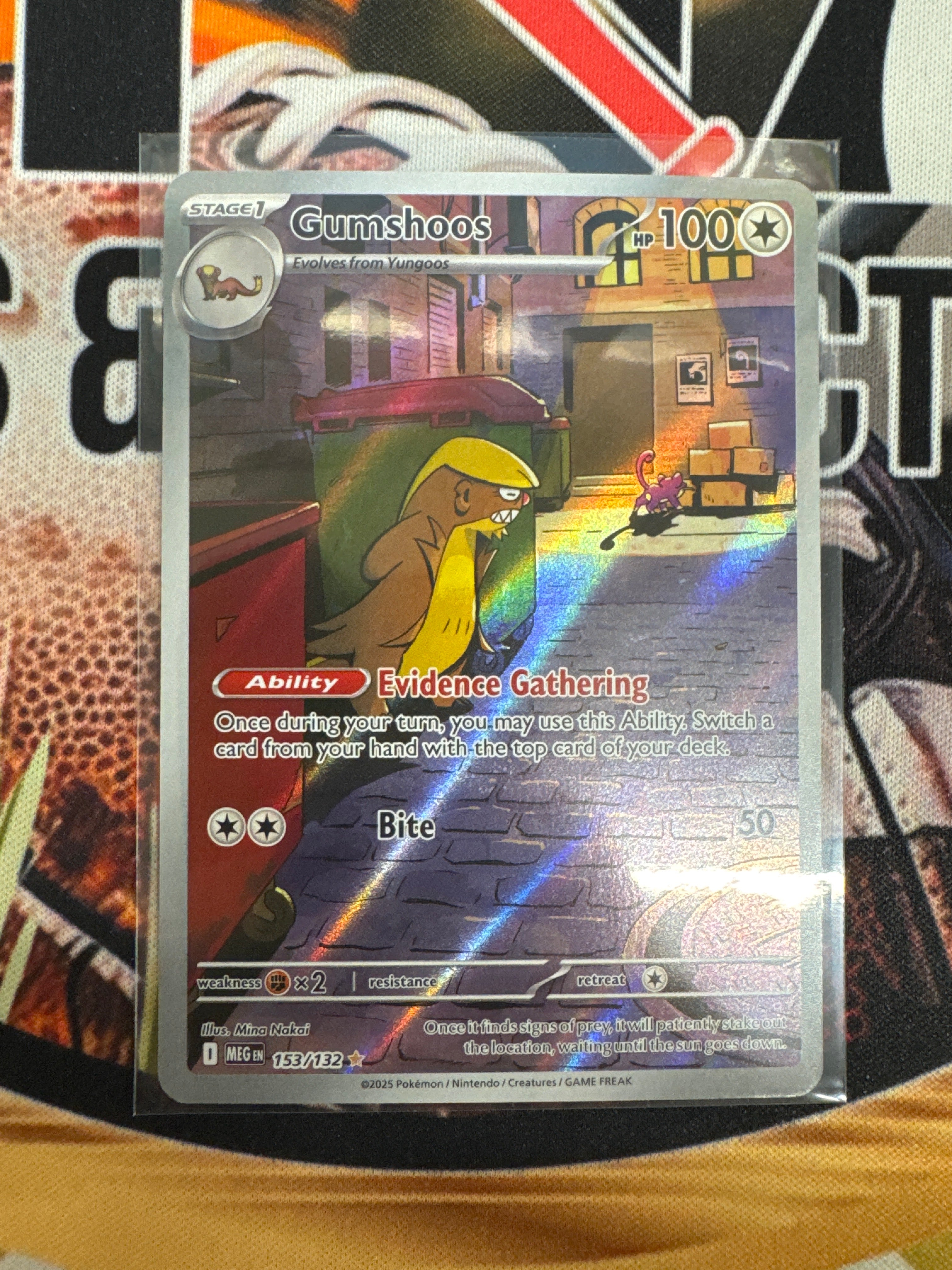 Pokémon Gumshoos 153/132 Mega Evolution – DNAcardshop