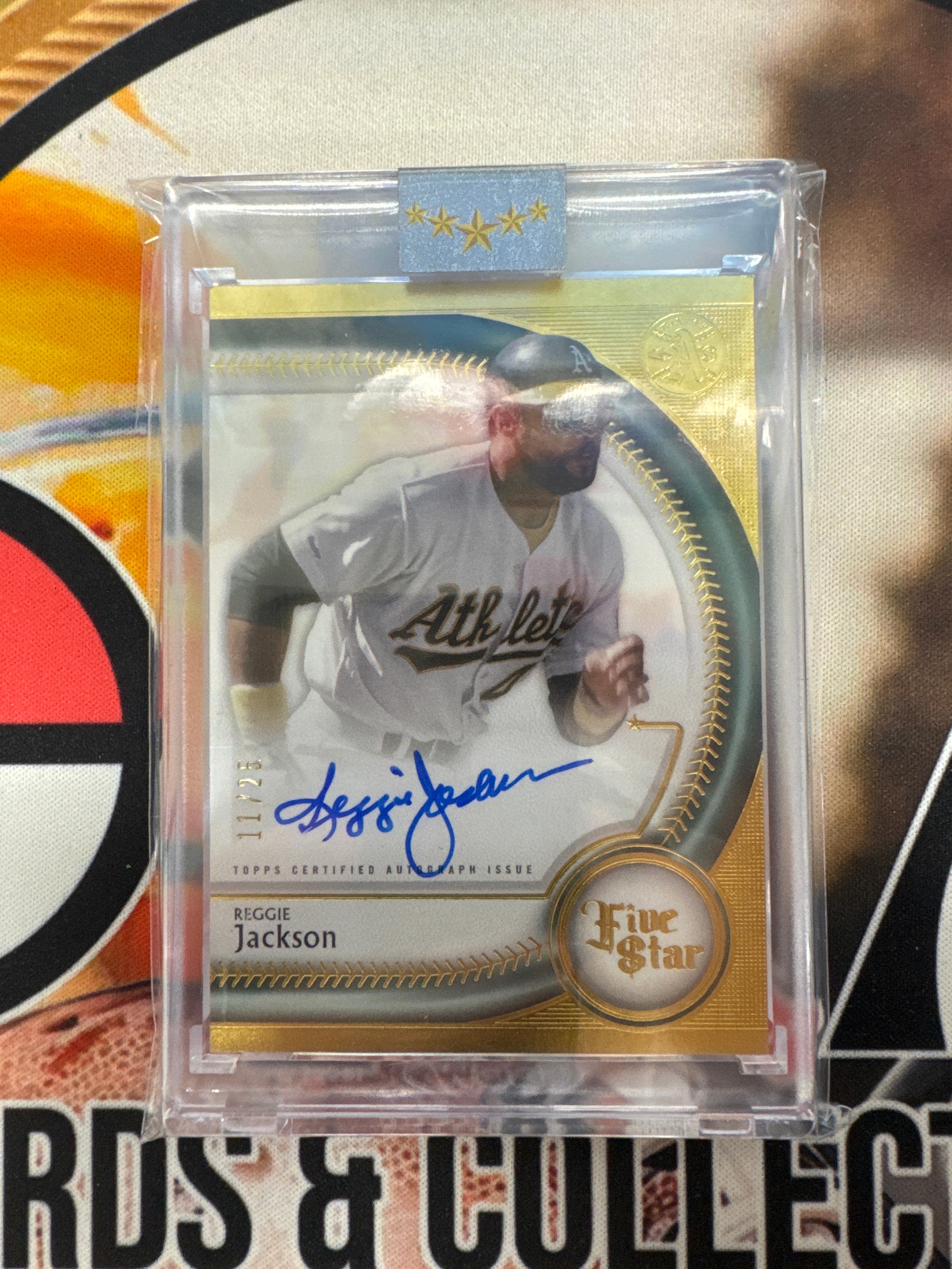 2025 Topps Five Star MLB Reggie Jackson On Card Autograph /25 – DNAcardshop