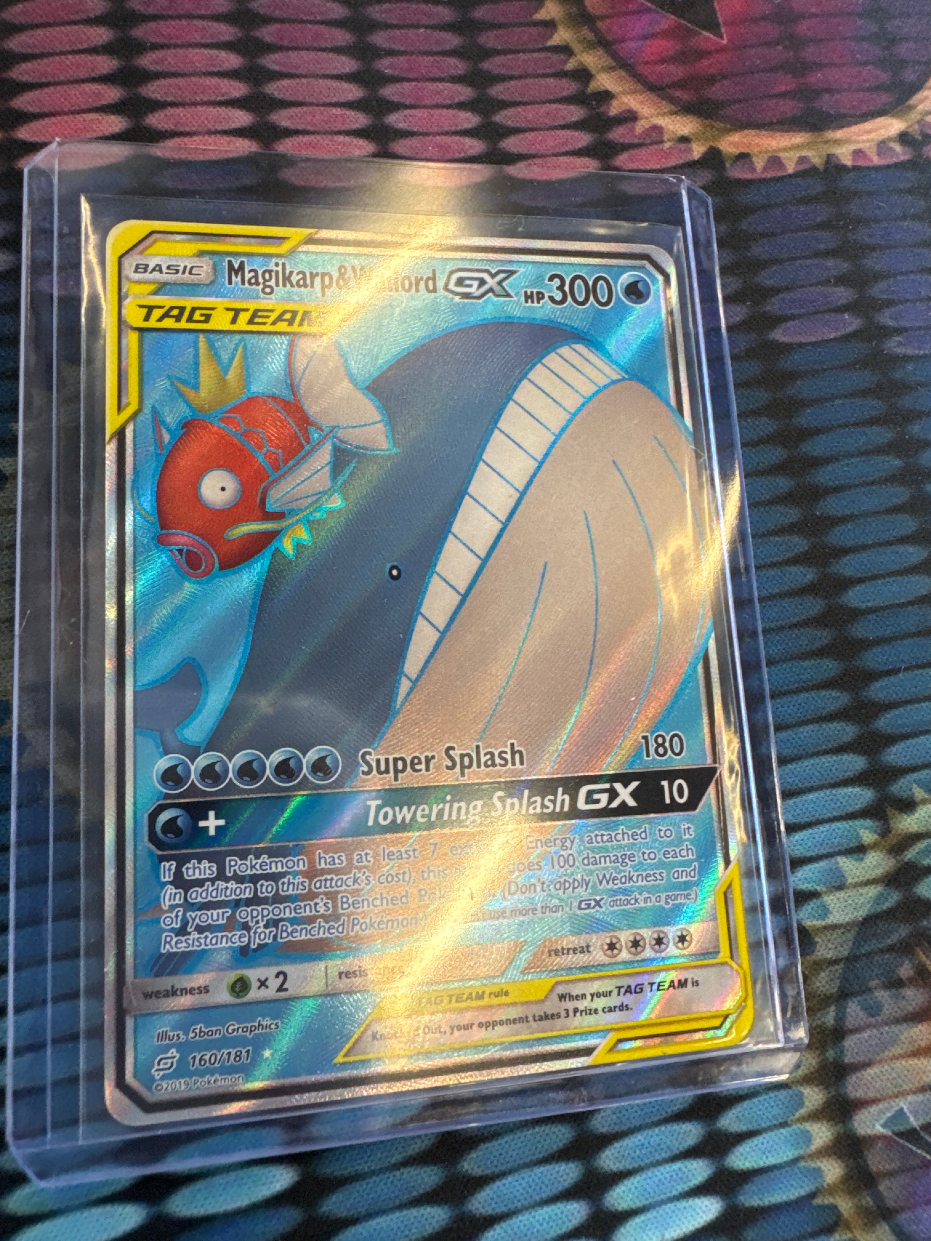 Pokemon Magikarp & Wailord GX 160/181 Team Up LP – DNAcardshop