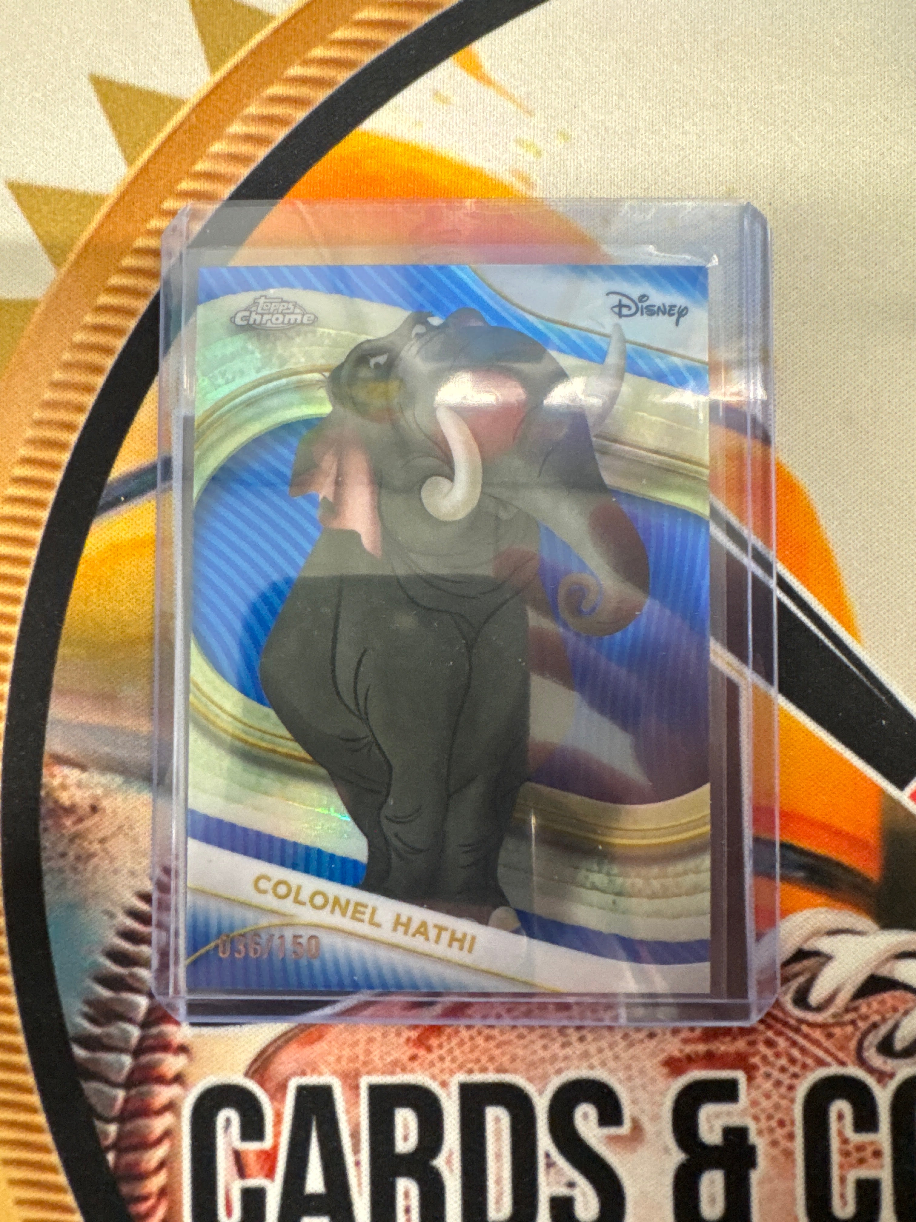 2025 Topps Chrome Disney Colonel Hathi Blue Refractor /150 – DNAcardshop