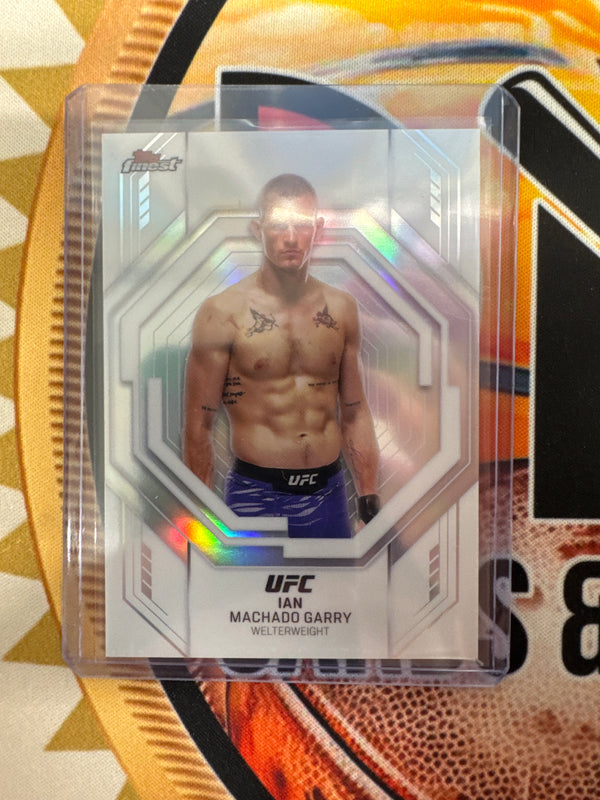 2025 Topps Finest UFC Ian Machado Garry Framed In White Case Hit ...